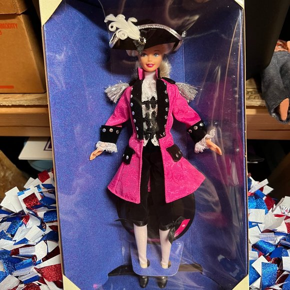 Mattel | Toys | George Washington Barbie New In Box | Poshmark